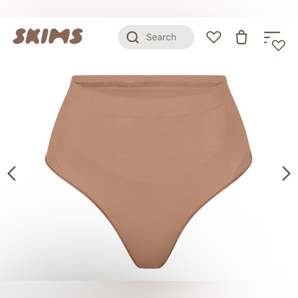 SKIMS | Intimates & Sleepwear | Nwot Skims Thong Sm | Poshmark